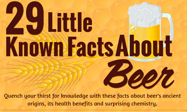 29 Unusual Facts About Beer (INFOGRAPHIC) - Culture-ist